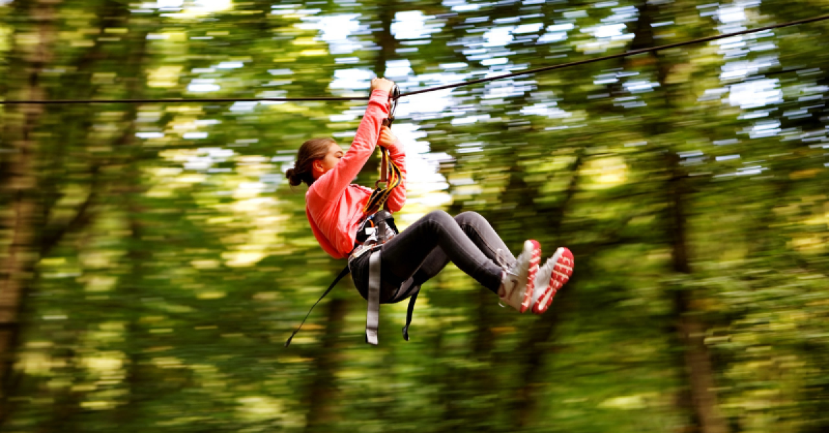 Parcours Accrobranche | Parc Arbr'en Ciel